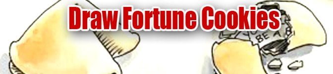 How to draw Fortune Cookies | Shoo Rayner Children's Author & Illustrator