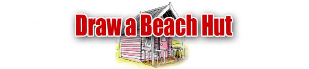 How to draw a Beach Hut | Shoo Rayner Children's Author & Illustrator