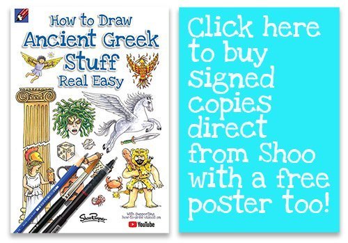 How to draw an Ancient Greek Pot – Shoo Rayner
