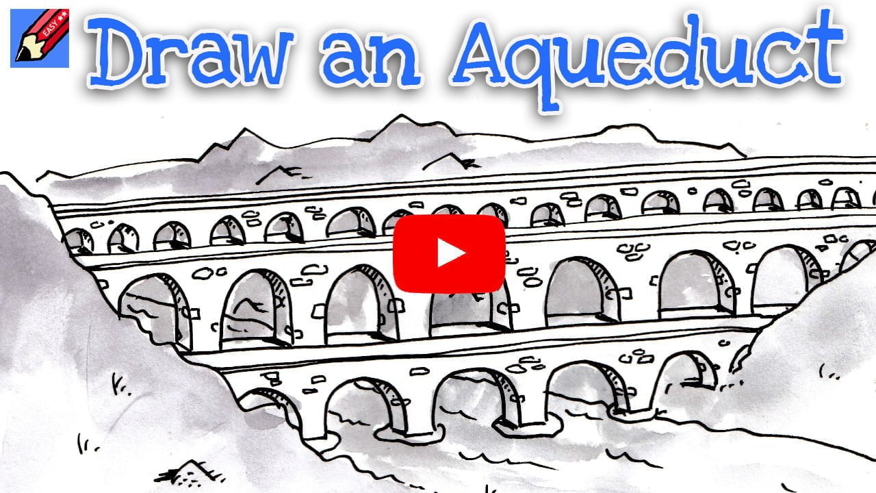 How to Draw an Aqueduct Real Easy – Shoo Rayner