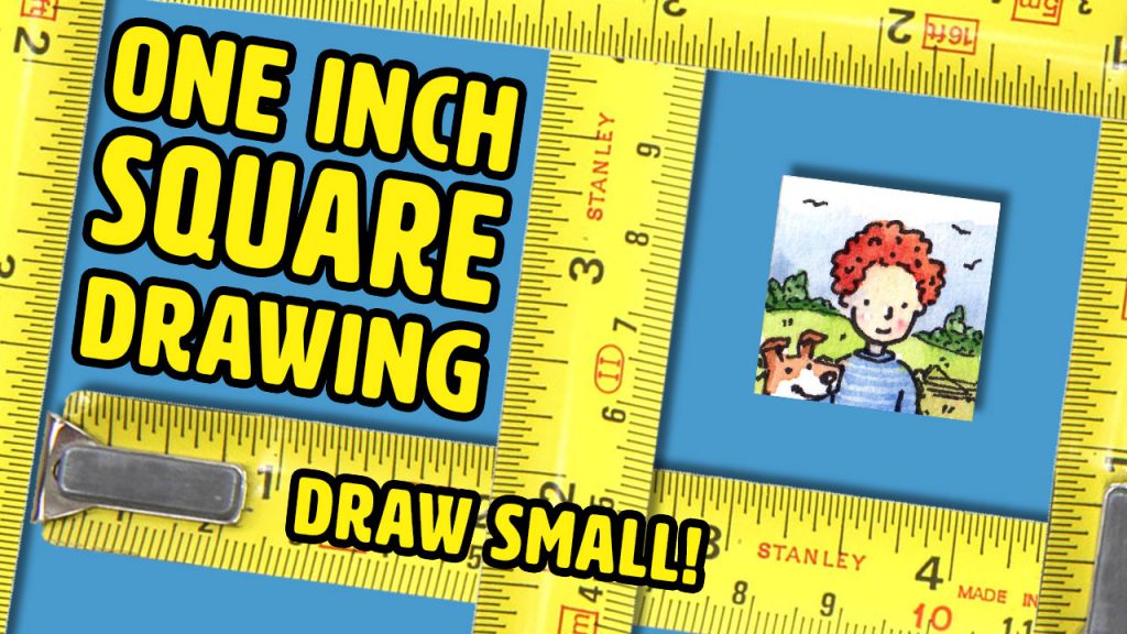 Make Drawing Easier by Drawing Smaller! #OneInchDrawing – Shoo Rayner