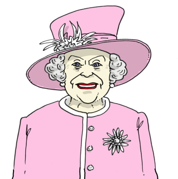 How to Draw the late Queen Elizabeth – Shoo Rayner